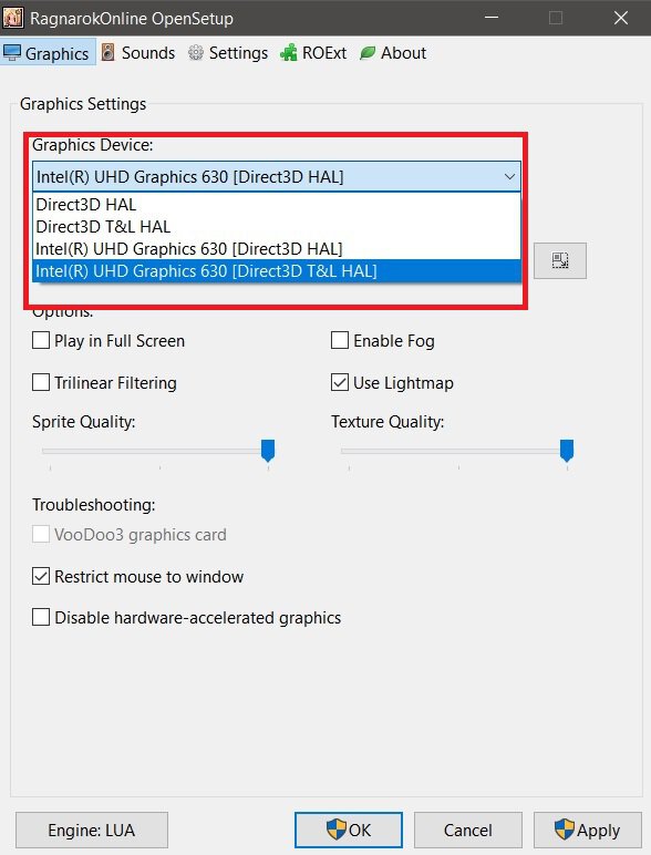 Force enable GPU to use for Ragnarok - General Guides - Arunafeltz